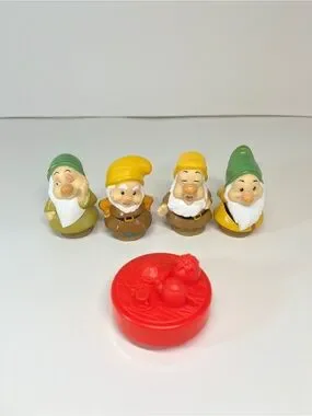 Toys | 212 Talkers Little People Snow White The Seven Dwarves Figure ...